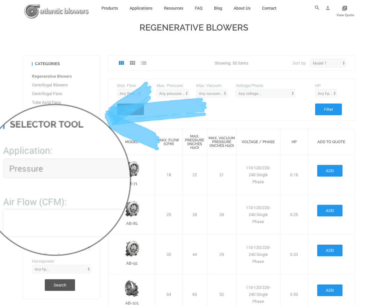 Industrial Air Blower Manufacturers | Atlantic Blowers